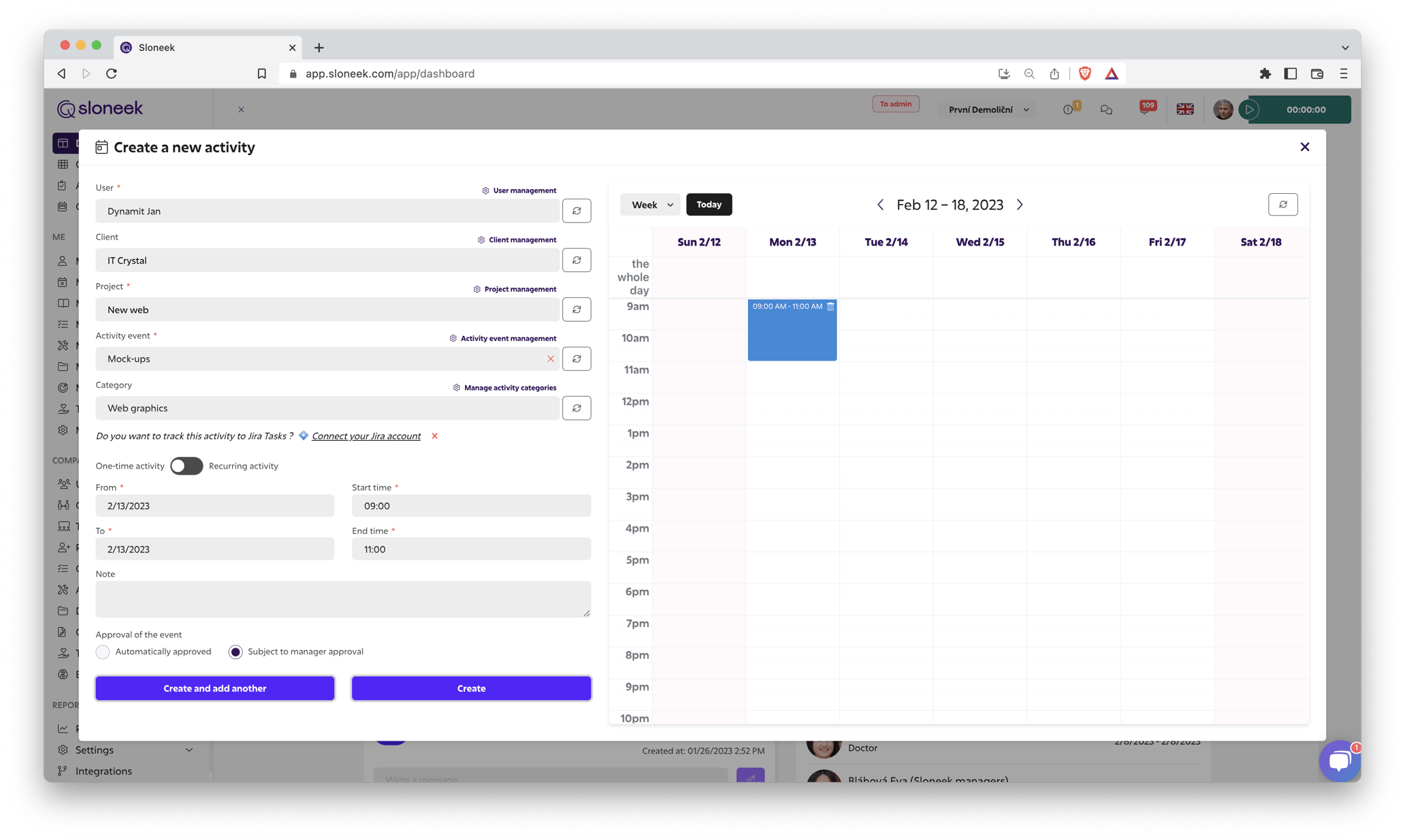 Clients and projects: how to set everything up correctly?